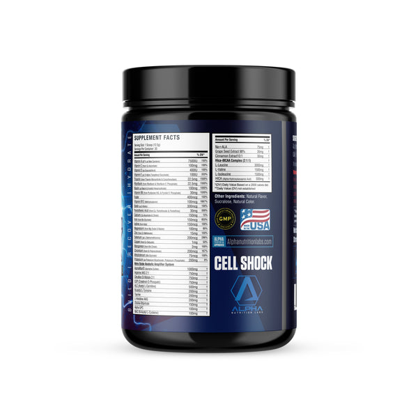 Alpha Nutrition Labs Cell Shock Post/Intra Workout, Watermelon